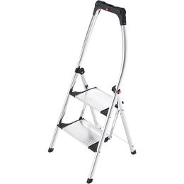 Hailo Design-Klapptritt K100 Topline, Aluminium-Stufen, 2 Stufen inkl. Plattform