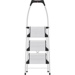 Hailo Design-Klapptritt K100 Topline, Aluminium-Stufen, 3 Stufen inkl. Plattform