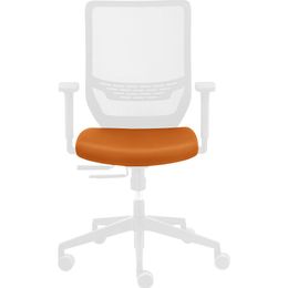 Dauphin Sitzhusse TO-SYNC, f&uuml;r B&uuml;rodrehstuhl, orange