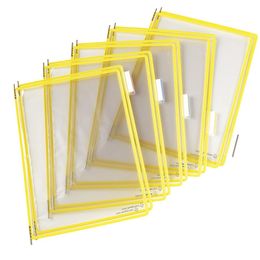 Tarifold Klarsichttafel, VE 10 Stk, f&uuml;r DIN A4, gelb, ab 3 VE