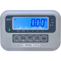 eurokraft pro Palettenwaage, W&auml;gebereich bis 2000 kg, ungeeicht, Ablesbarkeit 200 / 500 g