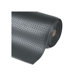 NOTRAX Arbeitsplatzmatte, Diamond Sof-Tred&trade;, Breite 600 mm, pro lfd. m, schwarz