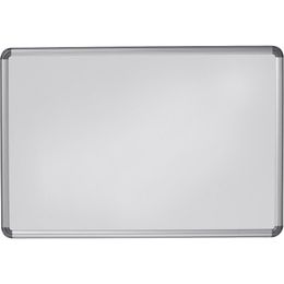 eurokraft pro Design-Wandtafel, Stahlblech, lackiert, BxH 1200 x 900 mm, wei&szlig;