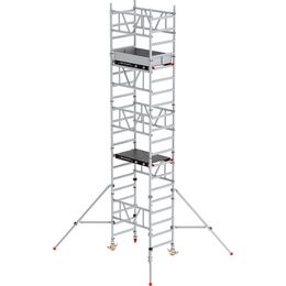 Altrex Schnellbau-Fahrgerüst MiTOWER Standard, Fiber-Deck®-Plattform, LxB 1200 x 750 mm, Arbeitshöhe 6 m