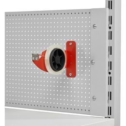 Klebebandspender, f&uuml;r Lochblechr&uuml;ckwand, f&uuml;r Bandbreite 20 mm kaiserkraft