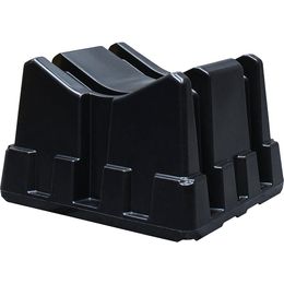 Universal-Fassbock aus PE, f&uuml;r 60- und 200-l-Fass, schwarz kaiserkraft