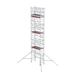 Altrex Schnellbau-Fahrger&uuml;st MiTOWER Plus, Fiber-Deck&reg;-Plattform, Arbeitsh&ouml;he 8 m