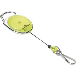 Durable Ausweishalter JOJO STYLE, mit Federhaken, VE 20 Stk, gelb