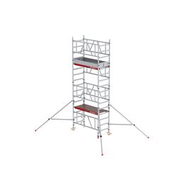 Altrex Schnellbau-Fahrger&uuml;st MiTOWER Plus, Holz-Plattform, Arbeitsh&ouml;he 5 m