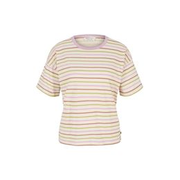 Tom Tailor Denim T-Shirt BOXY PRINT in Mehrfarbig | Gr.: XS