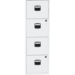 Bisley Hängeregistraturschrank PFA, 4 Schübe, verkehrsweiß