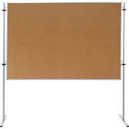 eurokraft basic Funktions-Trennwand, Naturkork, HxB 1800 x 1200 mm, VE 1 Stk