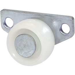 Wagner Bettkastenrolle, Radbreite 14 mm, VE 10 Stk, &Oslash; 30 mm, Kunststoff
