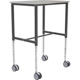 Kongamek Tischwagen ERGO, LxBxH 800 x 570 x 720 mm, grau