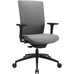Topstar B&uuml;rostuhl Sitness AirWork G, Synchronmechanik, mit Armlehnen, grau