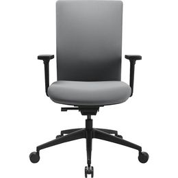 Topstar B&uuml;rostuhl Sitness AirWork G, Synchronmechanik, mit Armlehnen, grau