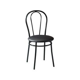 Bistrostuhl, Sitz gepolstert, Vinyl/schwarz, VE 2 Stk kaiserkraft
