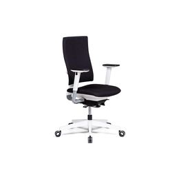 B&uuml;rostuhl Bianca, Synchronmechanik, schwarz/wei&szlig; kaiserkraft