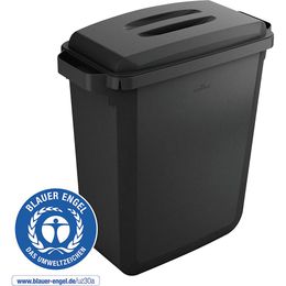 Durable Wertstoffbehälter DURABIN® ECO, Volumen 60 l, HxBxT 645 x 590 x 282 mm, schwarz