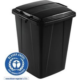 Durable Wertstoffbehälter DURABIN® ECO, Volumen 90 l, HxBxT 610 x 520 x 490 mm, schwarz