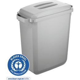 Durable Wertstoffbehälter DURABIN® ECO, Volumen 60 l, HxBxT 645 x 590 x 282 mm, grau