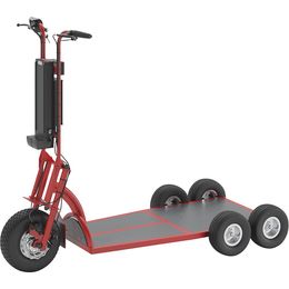 Elektro Transportroller XXL PRO, 5 Räder, rot kaiserkraft