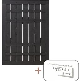 Rustik Einzeltor, Holz, BxH 1000 x 1380 mm kaiserkraft