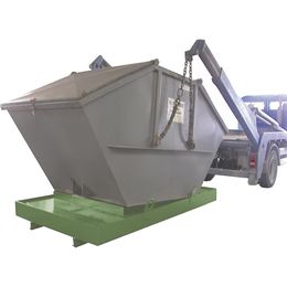 eurokraft pro Auffangwanne für Absetzcontainer, für Absetzcontainer, Auffangvolumen 850 l, grün