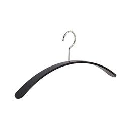 Design-Kleiderb&uuml;gel CURVE, Acryl, VE 4 Stk, schwarz kaiserkraft