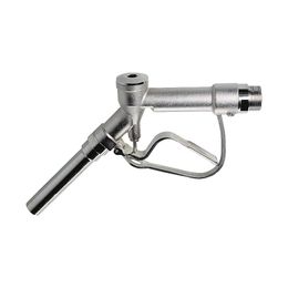 Jessberger Manuelle Zapfpistole, Messing vernickelt, Dichtungen aus PTFE, mit Schlauchanschluss 1''