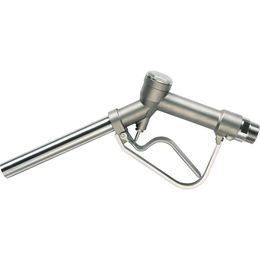 Jessberger Manuelle Zapfpistole aus Edelstahl 1.4571, Dichtungen aus PTFE, mit Au&szlig;engewinde 1''