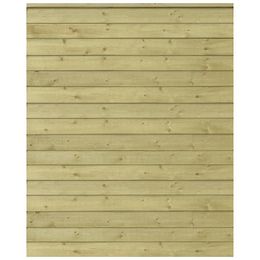 PLUS Klink Profilzaun, Holz, BxH 1740 x 2030 mm, natur kaiserkraft