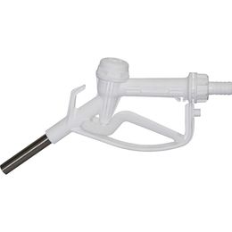 Jessberger Manuelle Zapfpistole, PP mit Edelstahlauslaufrohr 19 mm, mit Schlauchanschluss 3/4''
