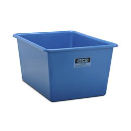 CEMO Gro&szlig;beh&auml;lter aus GfK, Inhalt 1100 l, LxBxH 1620 x 1190 x 800 mm, blau