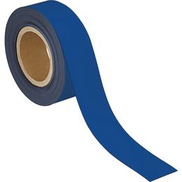 Maul Kennzeichnungsband, magnethaftend, LxB 10000 x 50 mm, VE 2 Stk, blau
