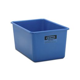 CEMO Gro&szlig;beh&auml;lter aus GfK, Inhalt 400 l, LxBxH 1190 x 790 x 585 mm, blau