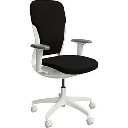 B&uuml;rostuhl MOTION, Polsterr&uuml;ckenlehne, wei&szlig;, schwarz kaiserkraft