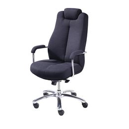B&uuml;rostuhl 24h SONATA, mit Kopfst&uuml;tze, Kopfst&uuml;tze fest, Stoff kaiserkraft