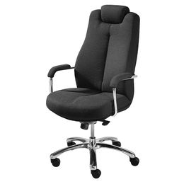 B&uuml;rostuhl 24h SONATA, mit Kopfst&uuml;tze, Kopfst&uuml;tze verstellbar, Stoff kaiserkraft