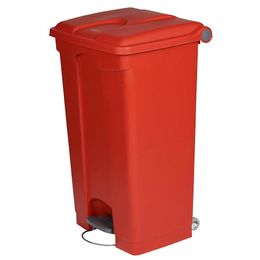 Probbax Treteimer, Volumen 90 l, BxHxT 505 x 790 x 410 mm, rot
