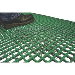 Coba Anti-Erm&uuml;dungsmatte aus Vinyl, Cobamat&reg;, einfach gewebt, pro lfd. m, Maschenweite 22 x 22 mm, gr&uuml;n