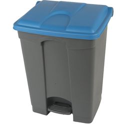 Probbax Treteimer, Volumen 70 l, BxHxT 505 x 675 x 415 mm, grau, Deckel blau