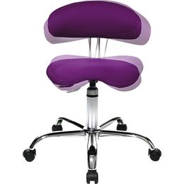 Topstar Hocker SITNESS 40, 3-dimensional beweglich, lila