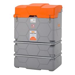 CEMO CUBE-Dieseltank, Outdoor Premium, Volumen 1000 l, mit Elektropumpe 56 l/min
