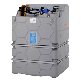 CEMO CUBE-Tank f&uuml;r AUS 32 (AdBlue&reg;), Indoor Premium, ohne Klappdeckel, H&ouml;he 1740 mm, Volumen 1500 l