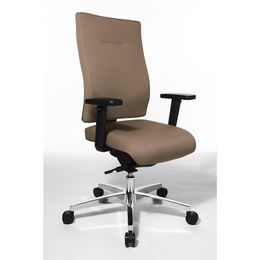 Topstar Bürostuhl PROFI STAR 15, ergonomische Rückenlehne, hellbraun