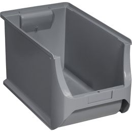Sichtlagerkasten aus 100% recyceltem PP, LxBxH 205 x 355 x 200 mm, VE 8 Stk, grau kaiserkraft