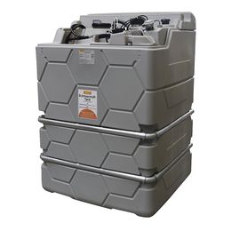CEMO Schmierstofftank CUBE, Indoor, ohne Klappdeckel, Volumen 1000 l, Basic