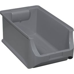 Sichtlagerkasten aus 100% recyceltem PP, LxBxH 355 x 205 x 150 mm, VE 12 Stk, grau kaiserkraft