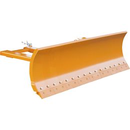 eurokraft pro Schneeschieber f&uuml;r Gabelstapler, mit Federklappschare, Schildbreite 2400 mm
